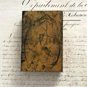 XL French Vintage School Stamp Bell - Etsy