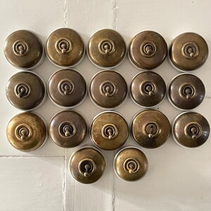 French Vintage Brass / Porcelain Light Switch - Etsy