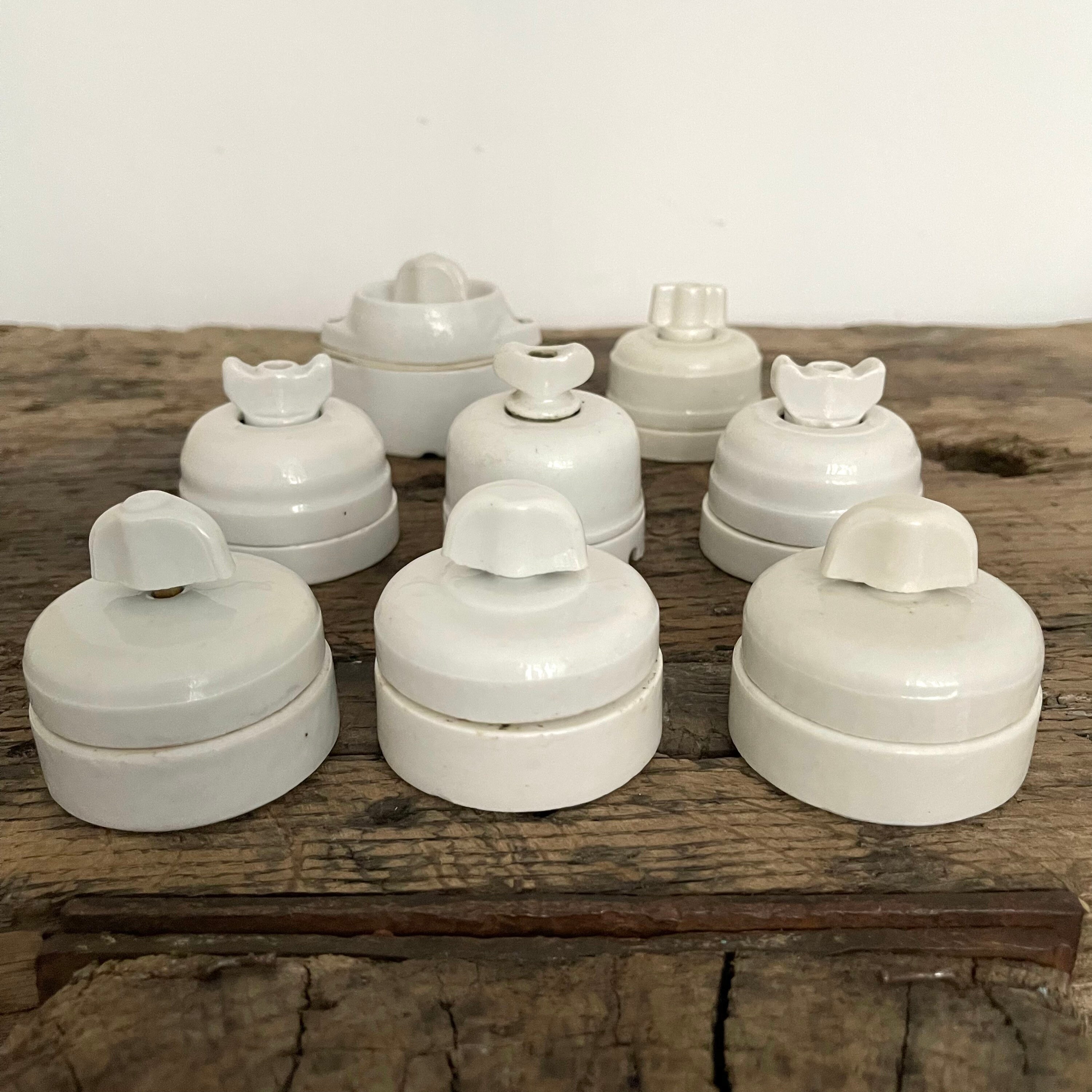 French Vintage Industrial Rotary Light Switch | Etsy