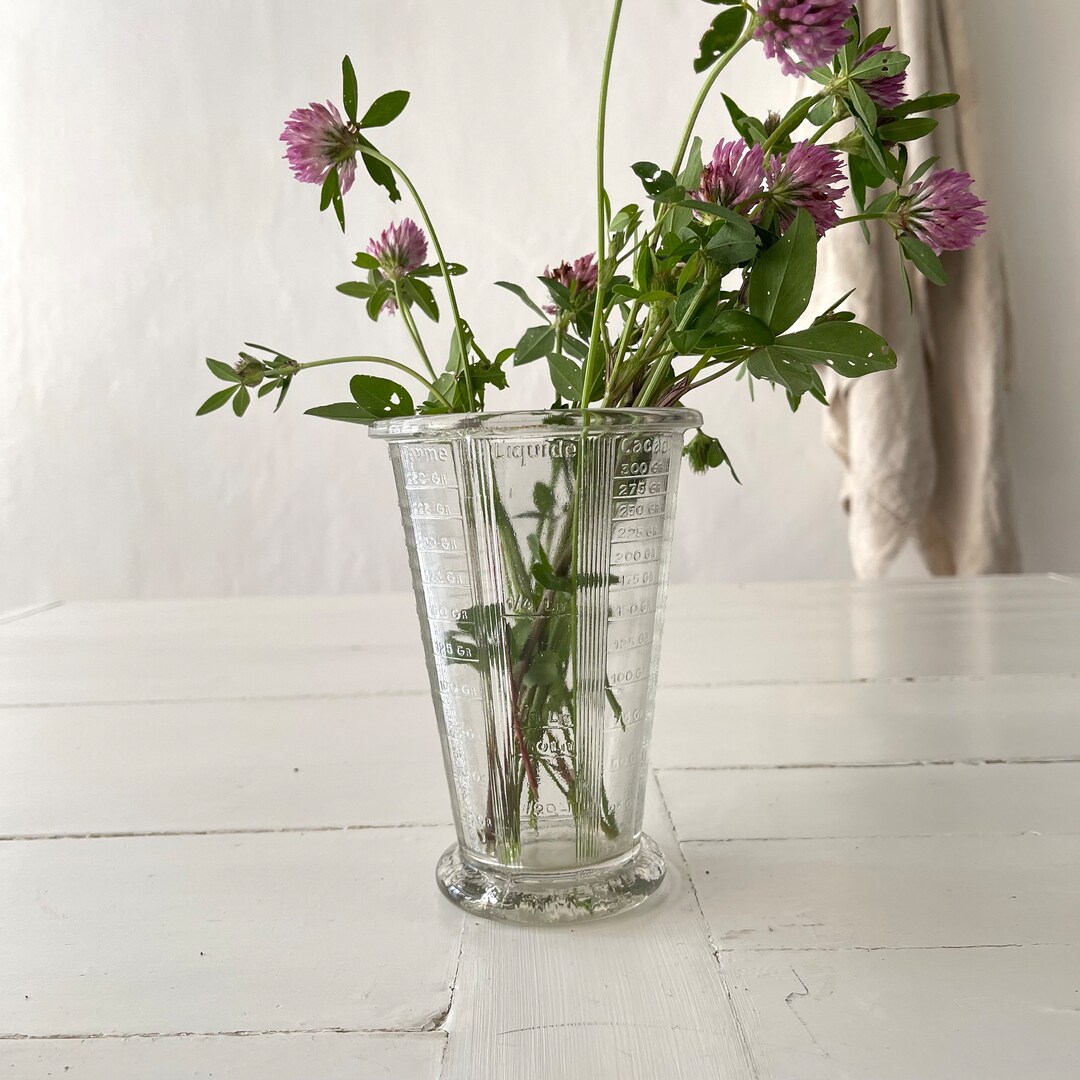 French Vintage 'verre Gradue Mougin Depose' Glass Measuring Jug, French ...