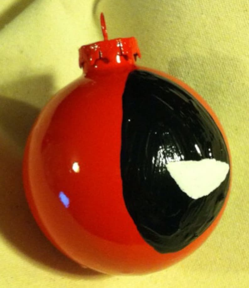 Marvel Deadpool 3 Glass Ball Ornament - Etsy