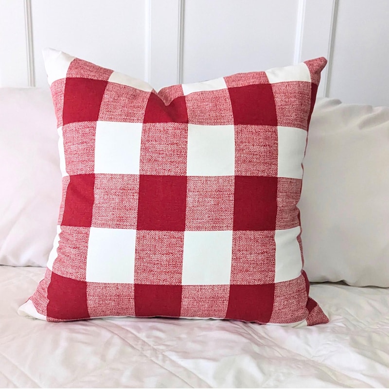 Buffalo Check Pillow - Etsy