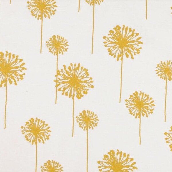 Dandelion Fabric - Etsy