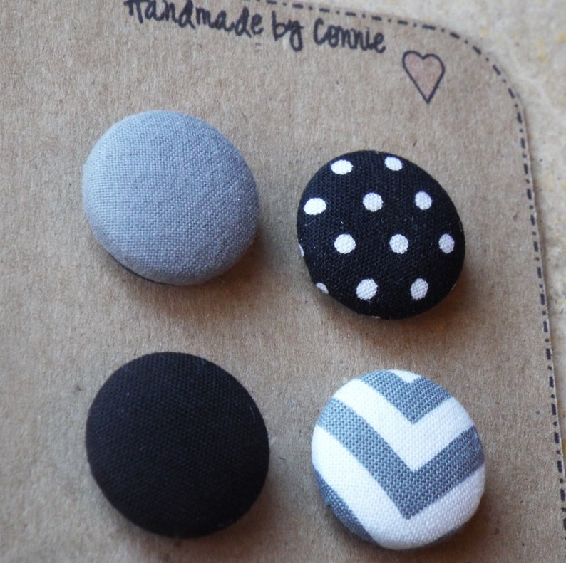 Fridge Magnets Pretty Magnets Fabric Covered Button Magnets - Etsy