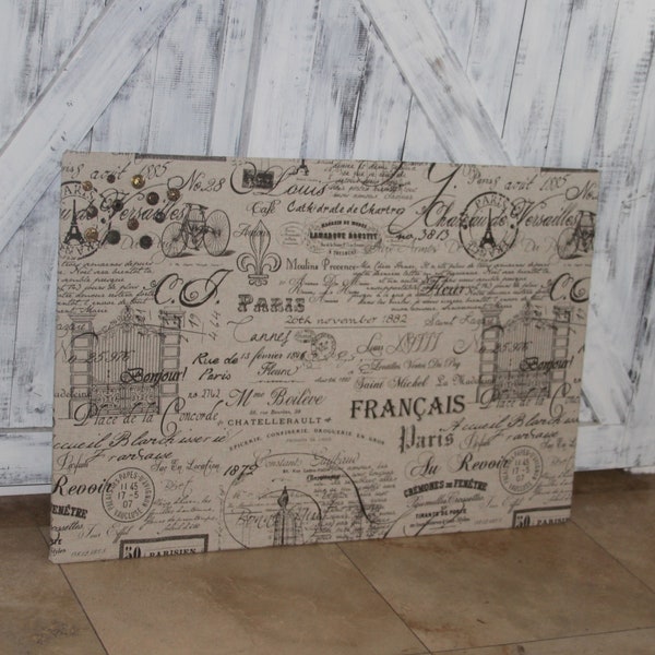 Fabric Memo Board - Etsy