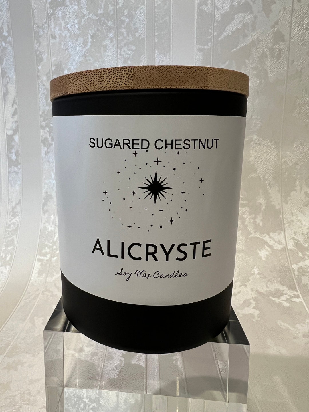 Chestnut Glaze Soy Candle - Etsy