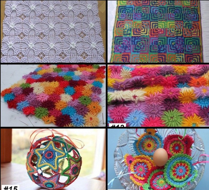 Crochet Patterns Pick Any 5 Crochet Patterns Bundle From - Etsy