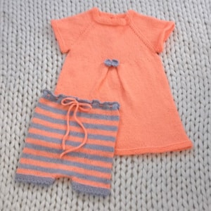 Knitting Pattern#40-“ BABY SHORTS” by Asmartpattern-size:6-9 Months ...