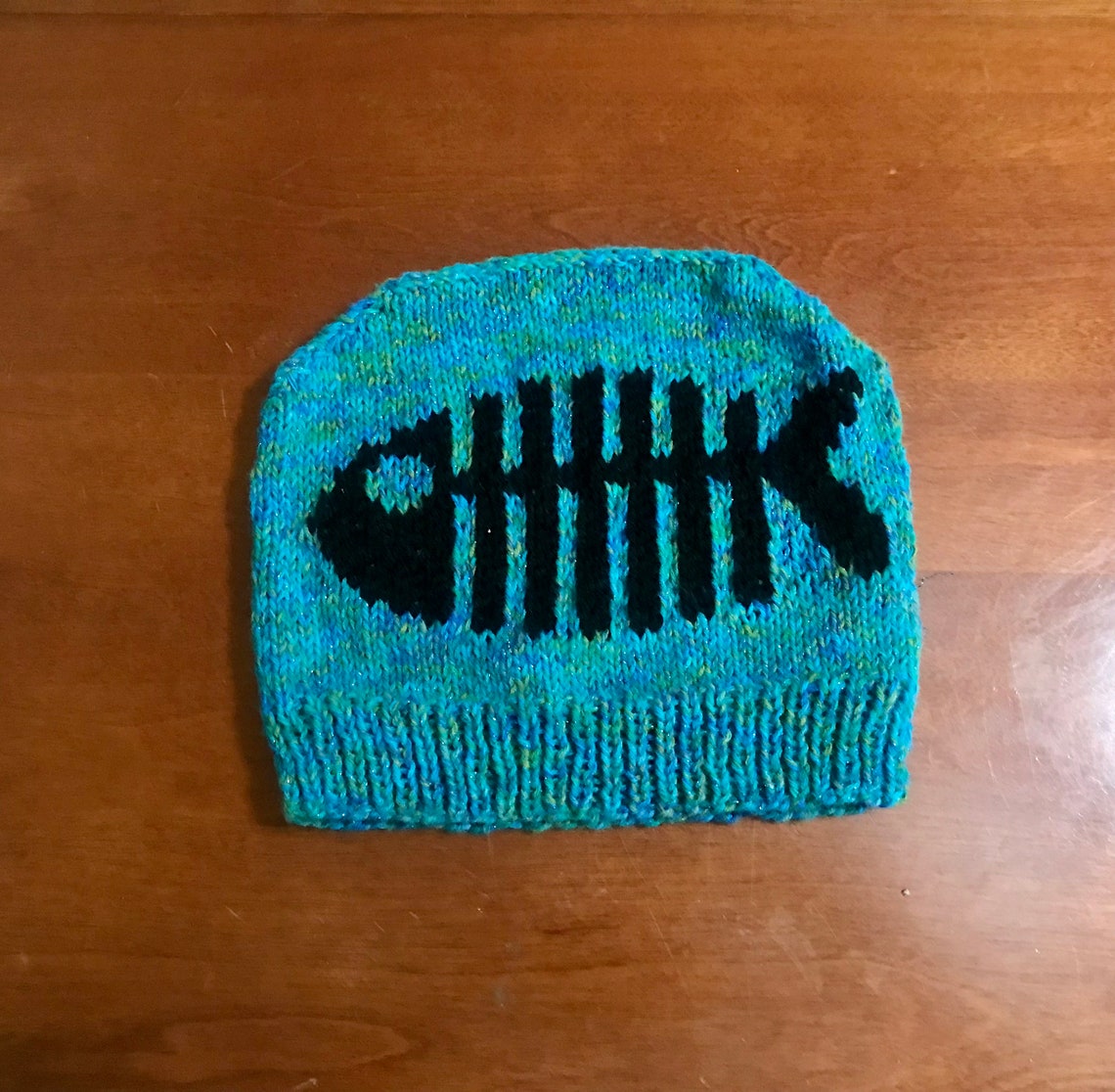 HANDKNIT: Fishbone Hat - Etsy