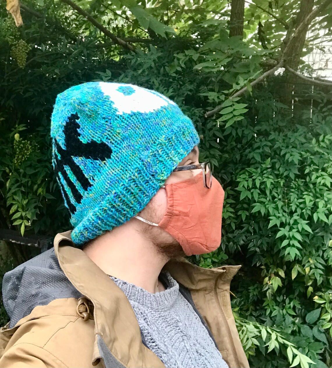 HANDKNIT: Fishbone Hat - Etsy