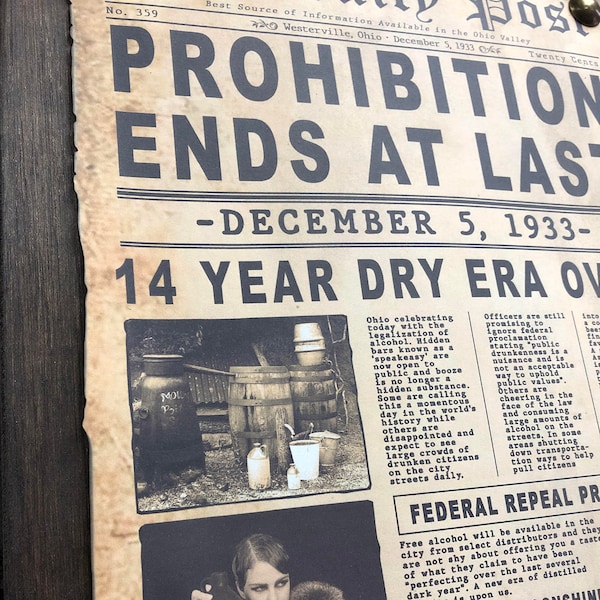 Prohibition - Etsy