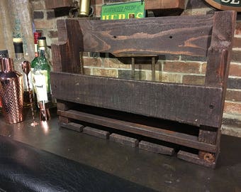 Pallet wine rack | Etsy