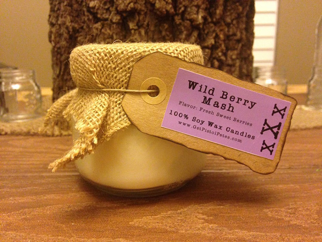 Wild Berry Mash Fruit Scented Soy Wax Candle - Berry Scented Candle - Etsy