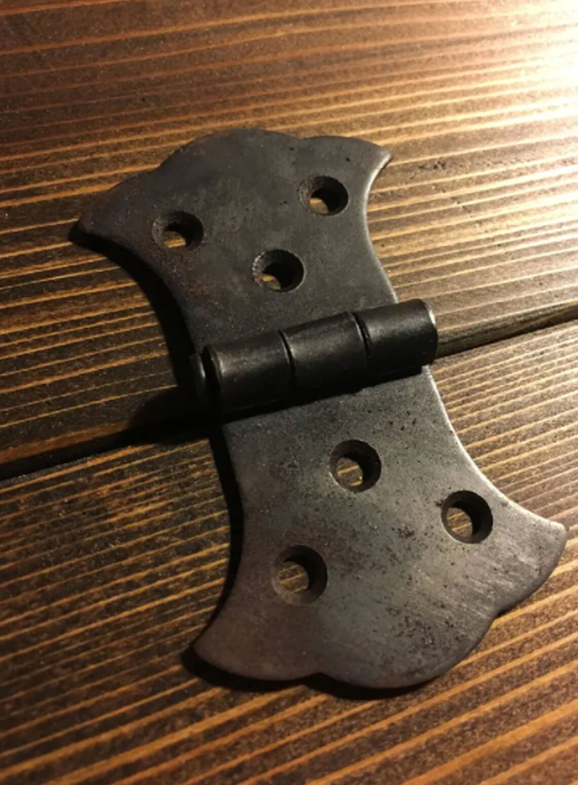 Cast Iron Hinge - Black Iron Hinge - Trunk Hinge - Cast Iron Hardware ...