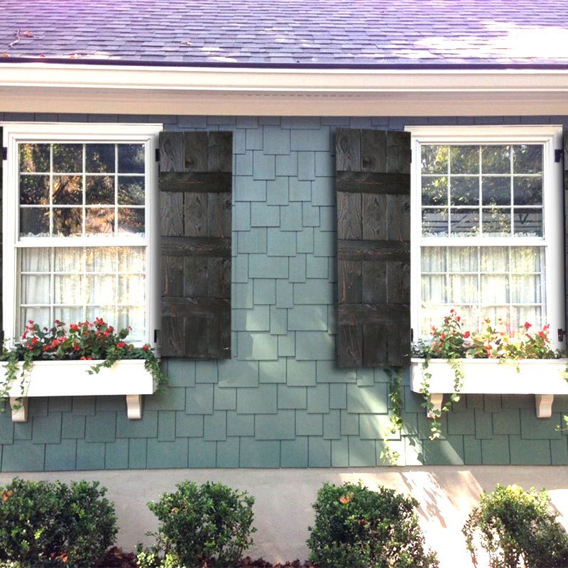 Barn Door Window Shutters - Etsy