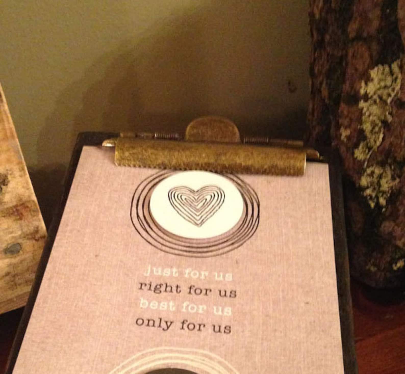 Rustic Style Brass Clipboard Clip - Old Fashion Antique Style Clip ...