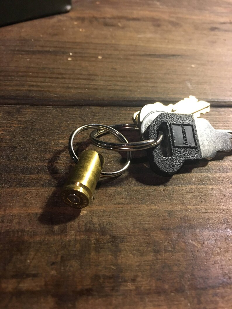 Bullet Keychain Bullet Key Ring Ammo Keychain Bullet | Etsy