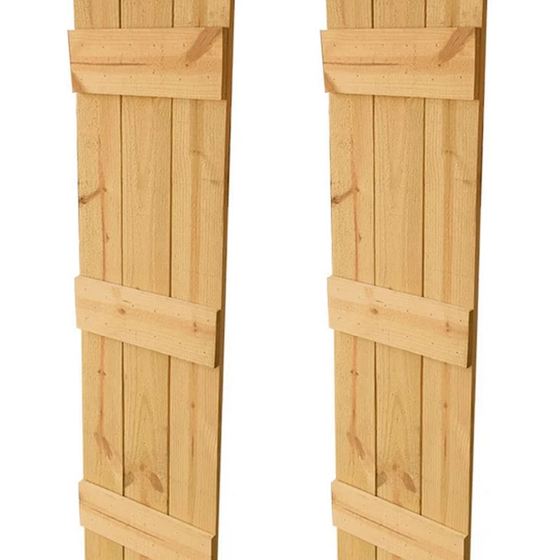 Wooden Shutter Windows - Etsy