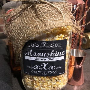 Moonshine Starter Kit – Large Mason Jar, Country Man Cave Decor - Etsy