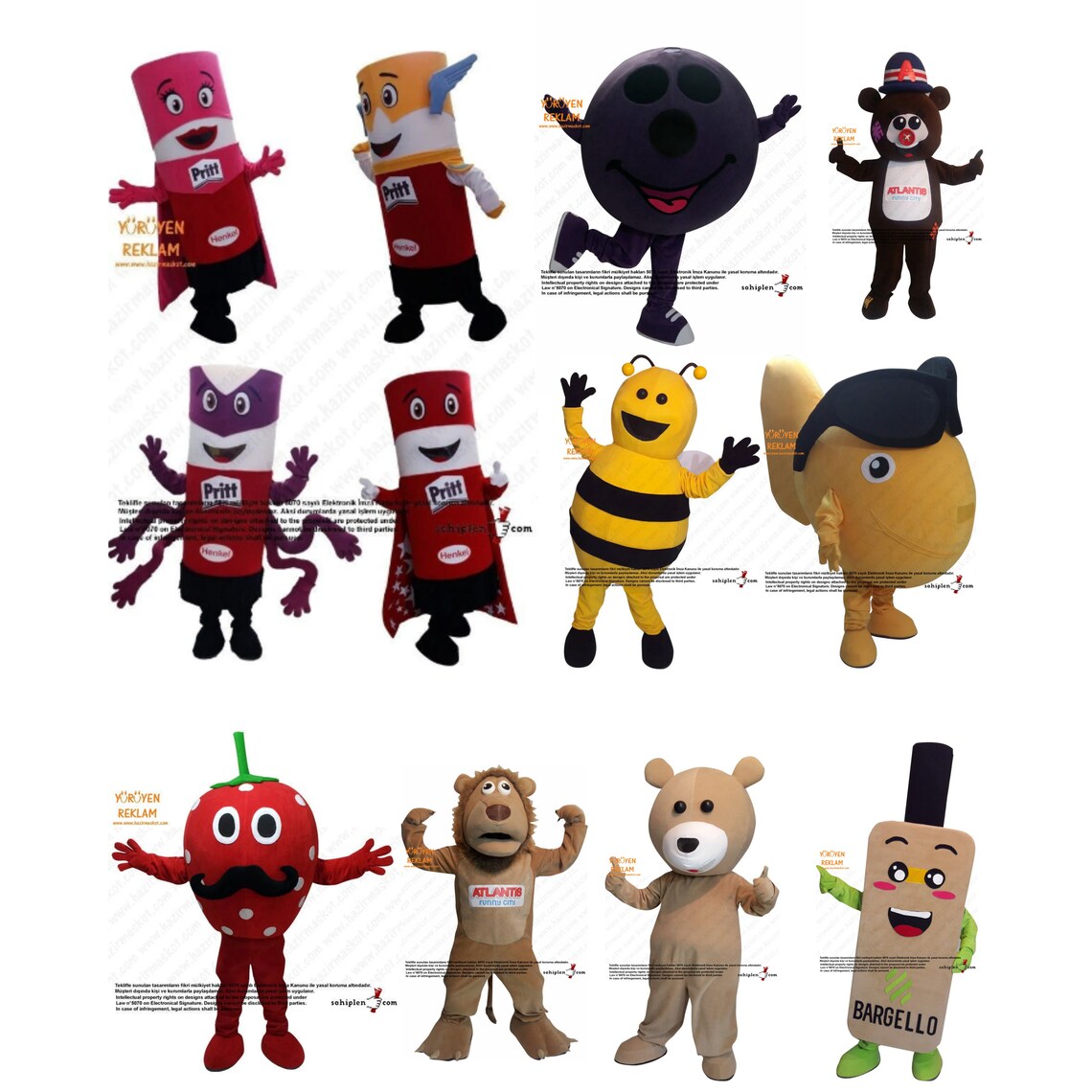 Any Mascot Costume You Want - Etsy