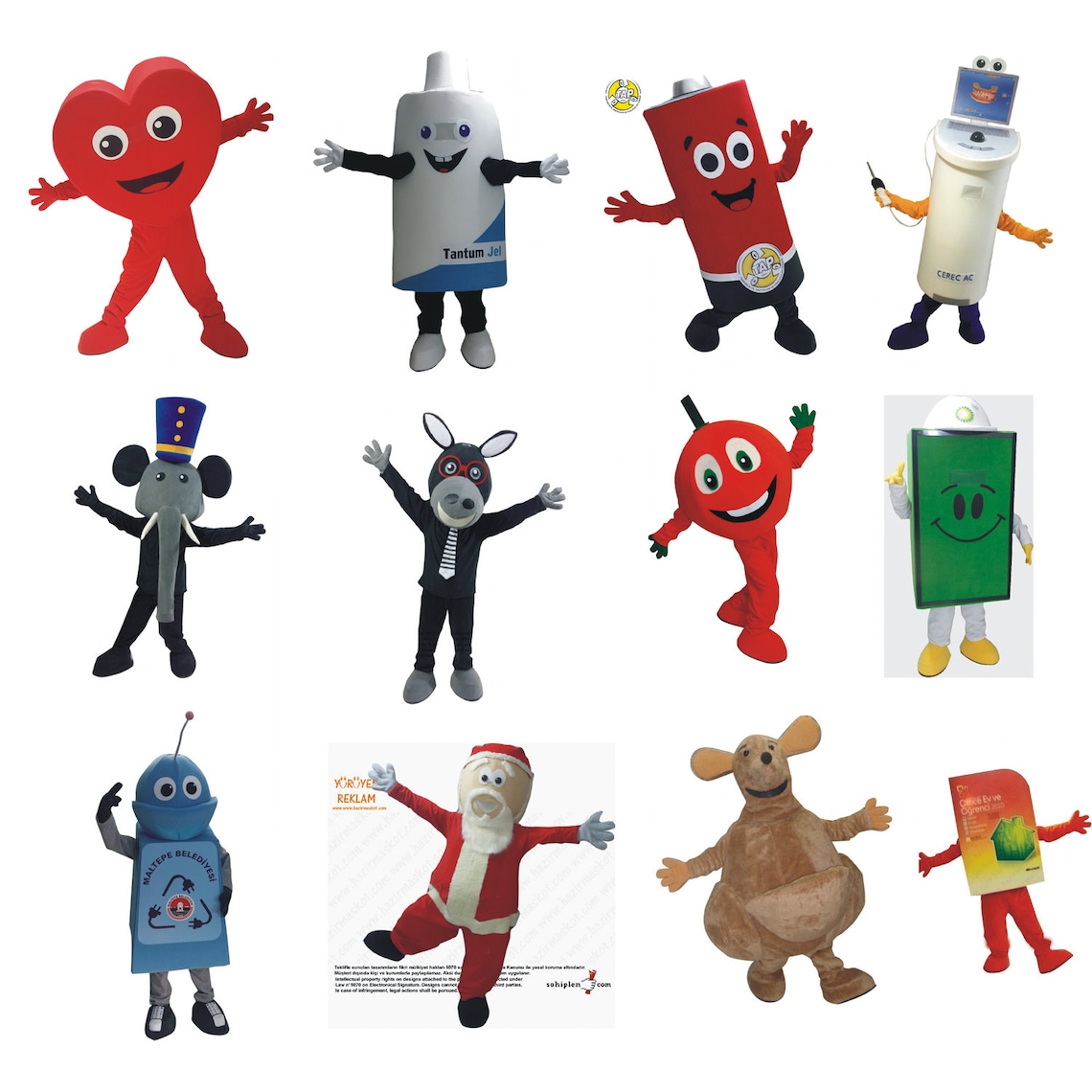 Any Mascot Costume You Want - Etsy