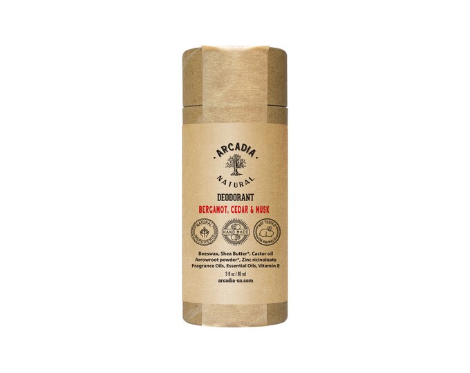 FRANKINCENSE ROSE GERANIUM Natural Deodorant, Baking Soda Free ...