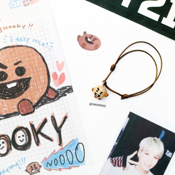 BTS BT21 SHOOKY Jimin Jungkook V Suga Rm Jin Jhope Cooky | Etsy