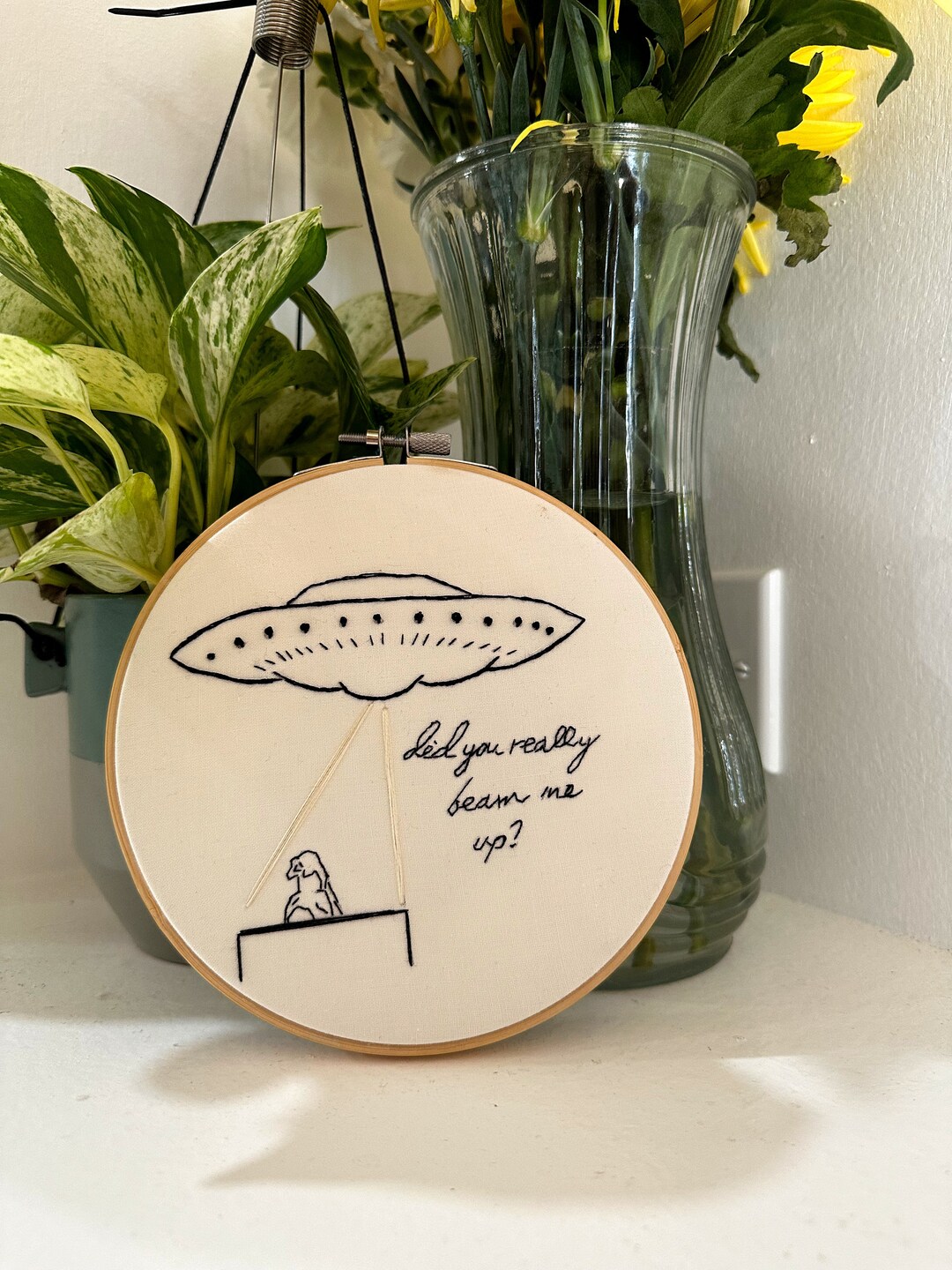 Down Bad Embroidery Art - Etsy
