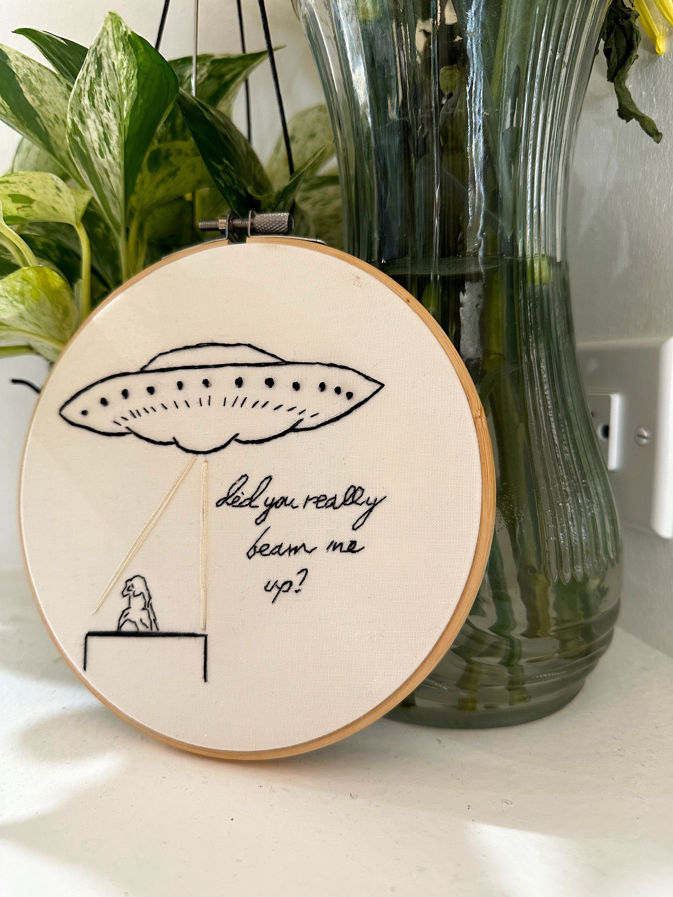 Down Bad Embroidery Art - Etsy