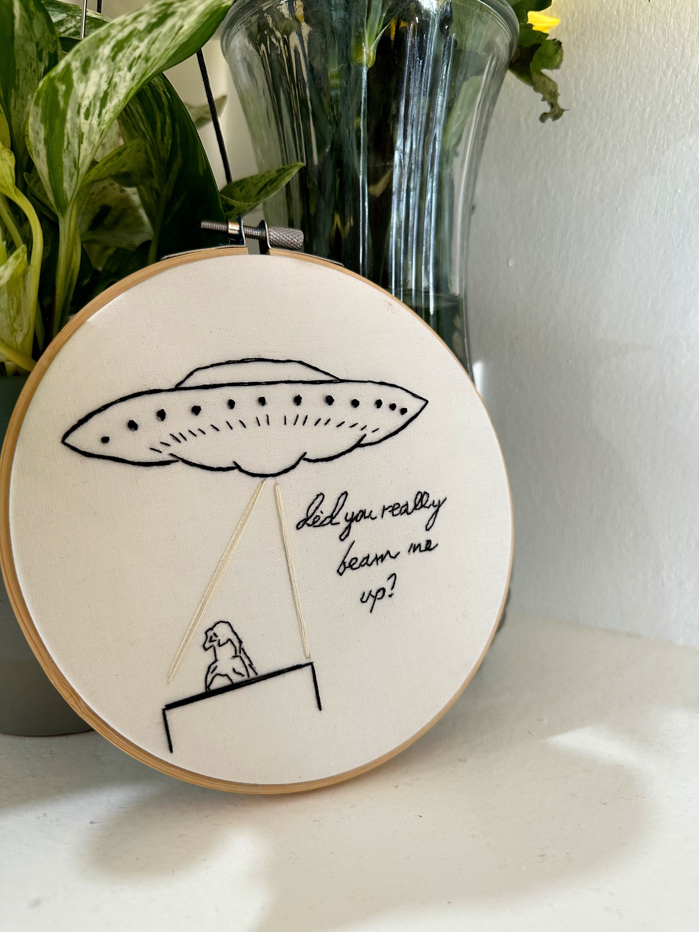 Down Bad Embroidery Art - Etsy