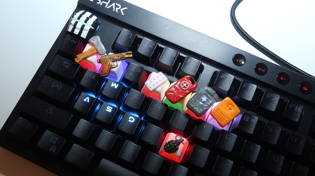 MEGA Set/ 8 EFT Key Caps! Mechanical Keyboard-cherry MX Key Cap/escape ...