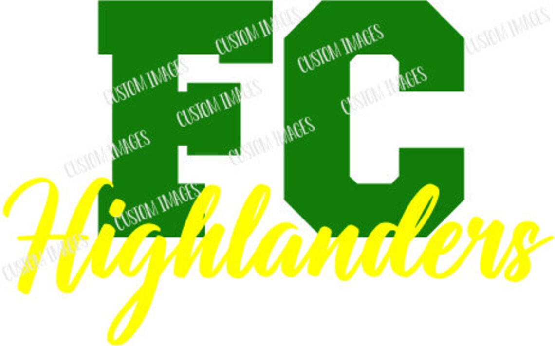 Highlanders, FC Floyd Central SVG, PNG - Etsy