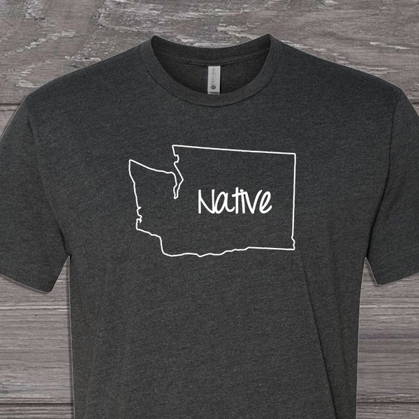 Wa State Shirt - Etsy