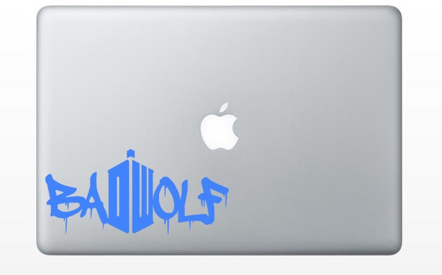 Bad Wolf Doctor Who Vinyl Sticker Car Window Door Bumper Decal - Etsy
