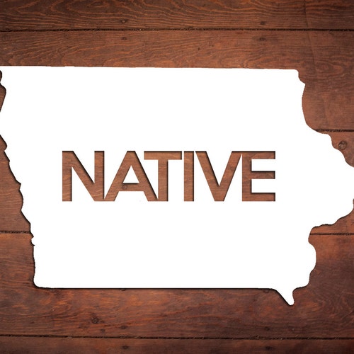 Iowa Captive Vinyl Sticker Car Window Door Bumper Decal Pride - Etsy