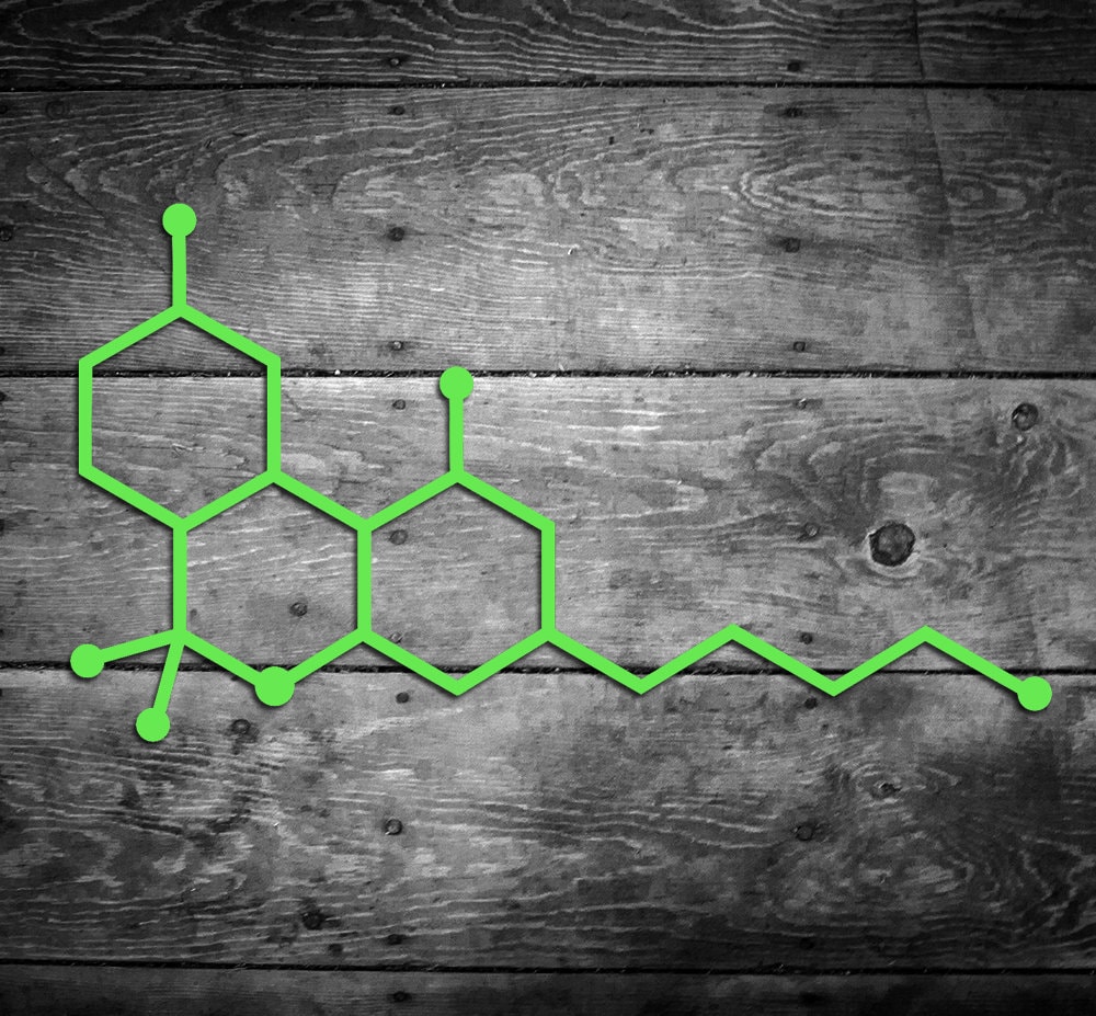 Thc Molecule Wallpaper