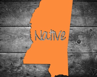 Florida Native Vinyl Sticker Car Window Door Bumper Decal | Etsy