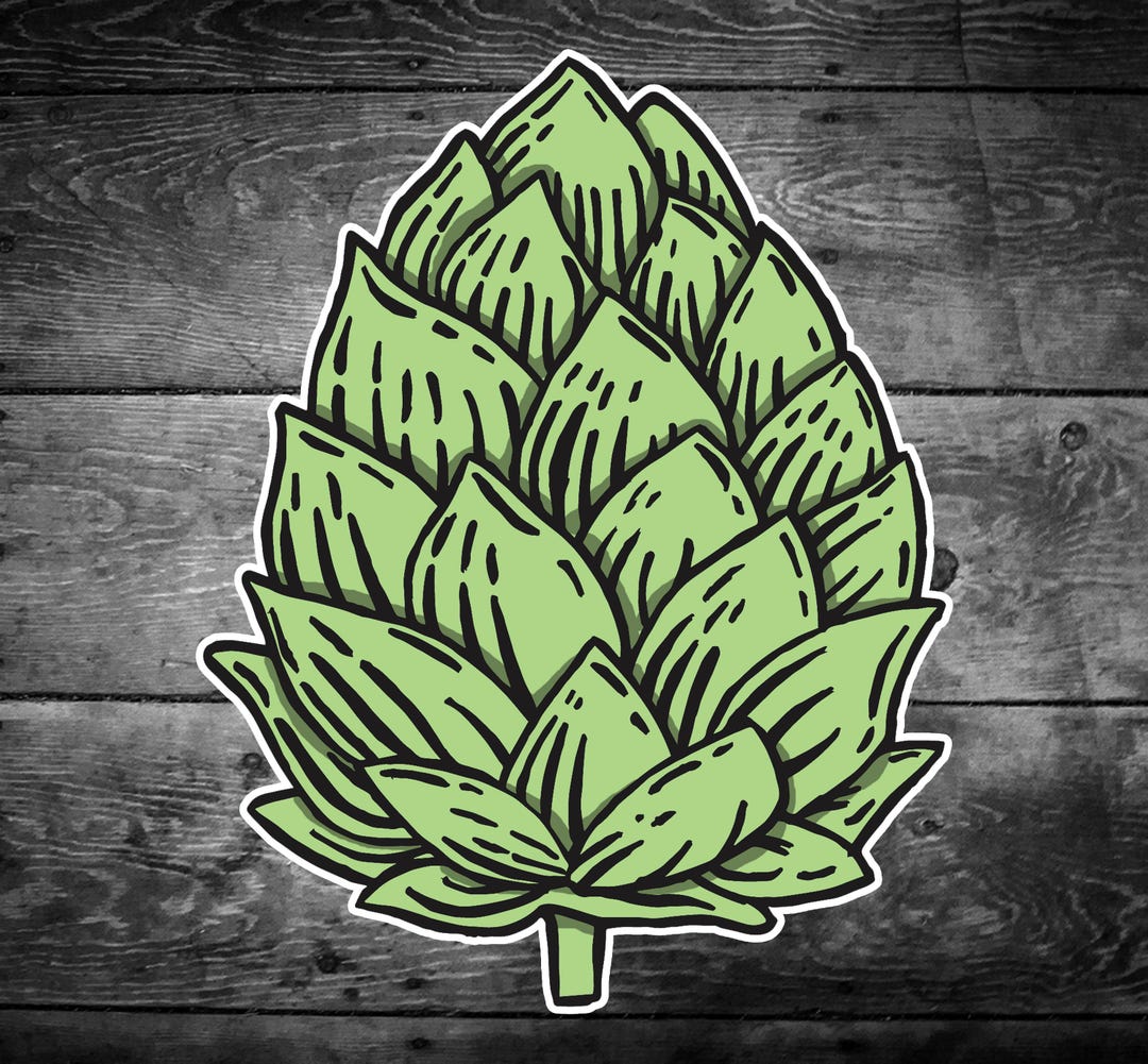 Beer Hop Die Cut Sticker - Etsy