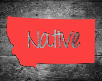 Oregon Native Vinyl Sticker Car Window Door Bumper Decal Pride | Etsy