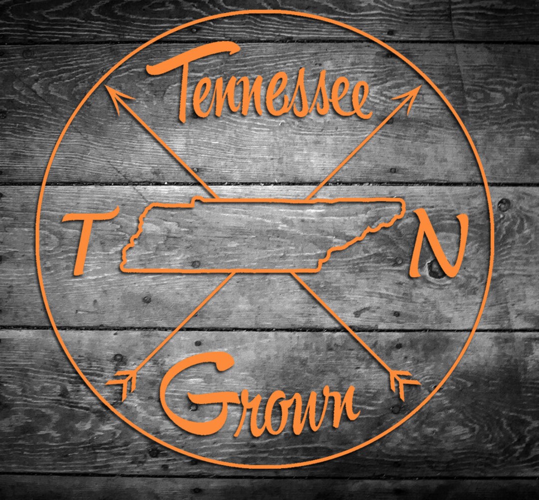 Tennessee Grown Vinyl Sticker Car Window Door Bumper Decal Pride Home ...