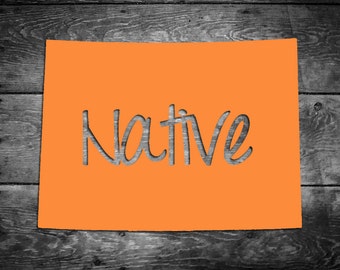 Idaho Native Vinyl Sticker Car Window Door Bumper Decal Pride | Etsy