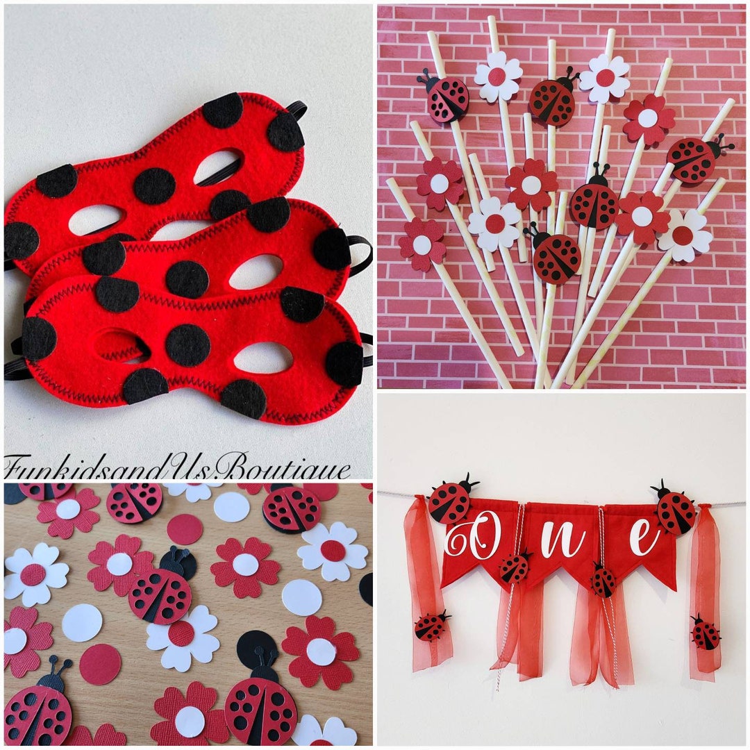 Bug Mask - Baby Miss Lady Bug Mask - Bug Birthday - Bug Mask Prop- Mask ...