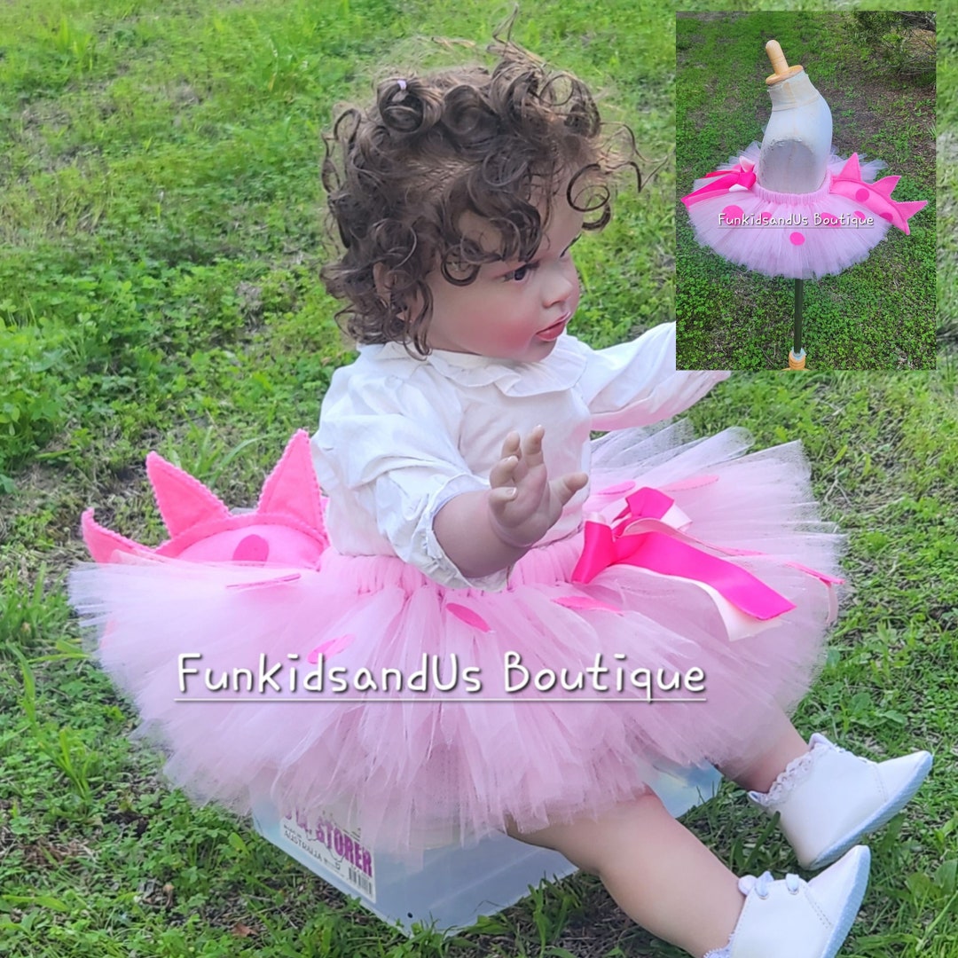 Dinosaur Tutu, Pink Dinosaur Tutu, Girl Dinosaur Tutu Skirt, Baby ...