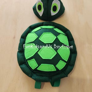 Turtle Costume for Kids - Customised Felt Turtle With Hat - Halloween ...