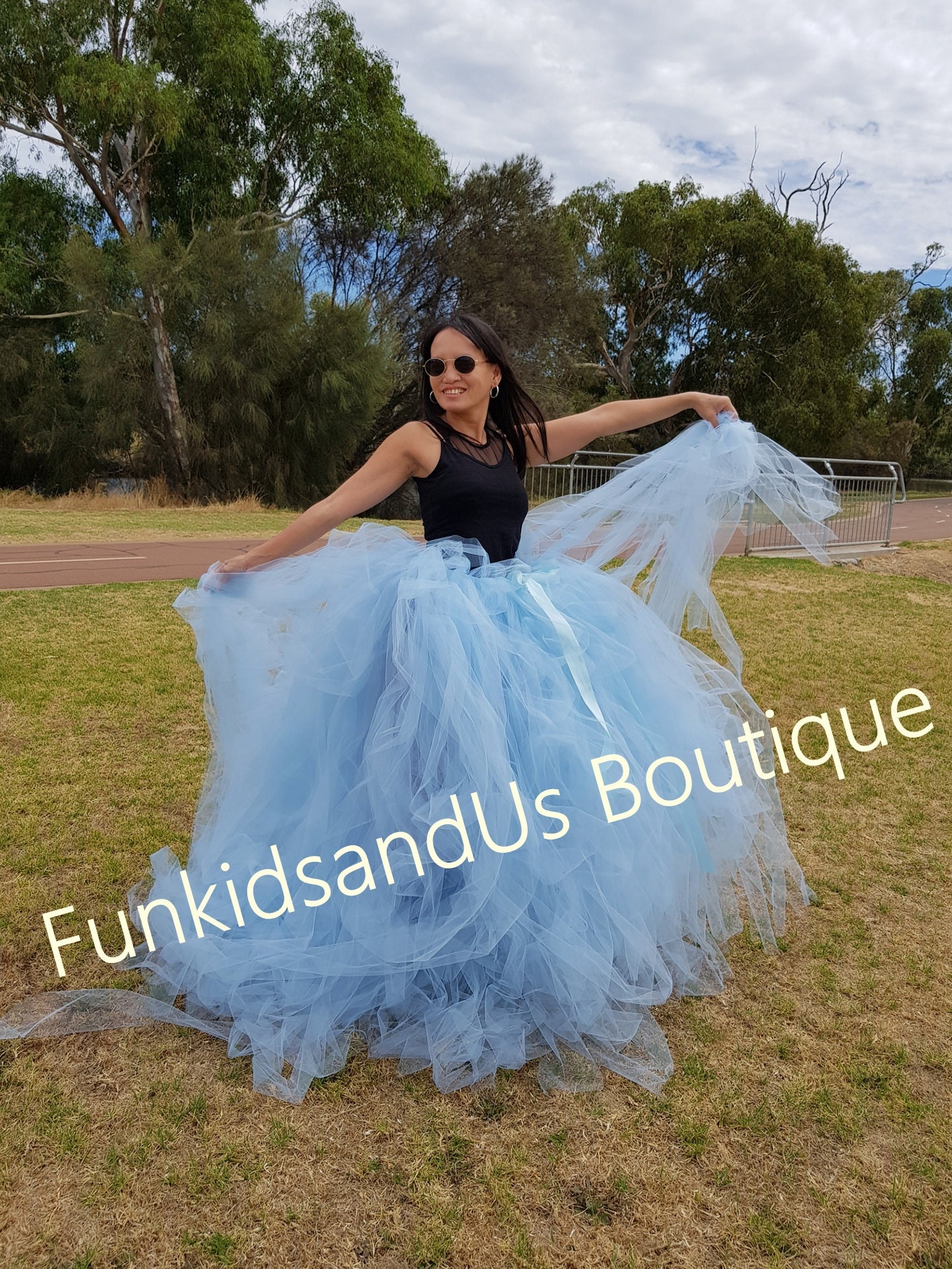 Extra Full Long Train Tutu bridal Adult Tutu Prop Maternity - Etsy ...