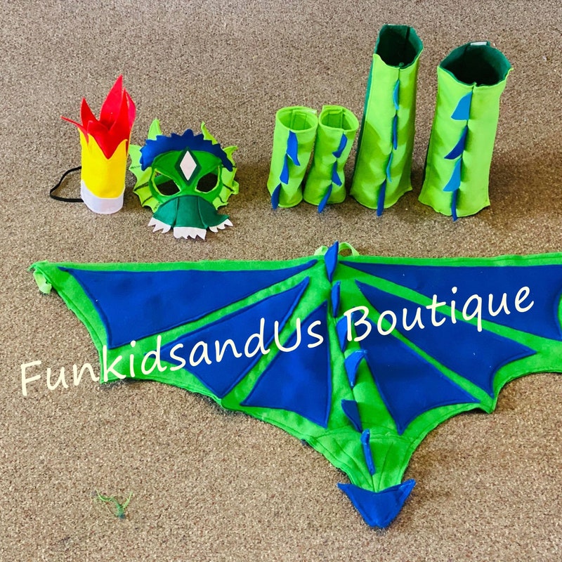 Zog Dragon Costume - Etsy UK