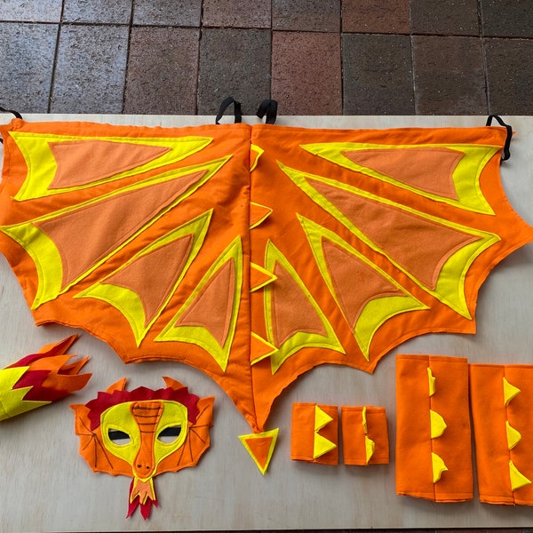 Zog Dragon Costume - Etsy UK