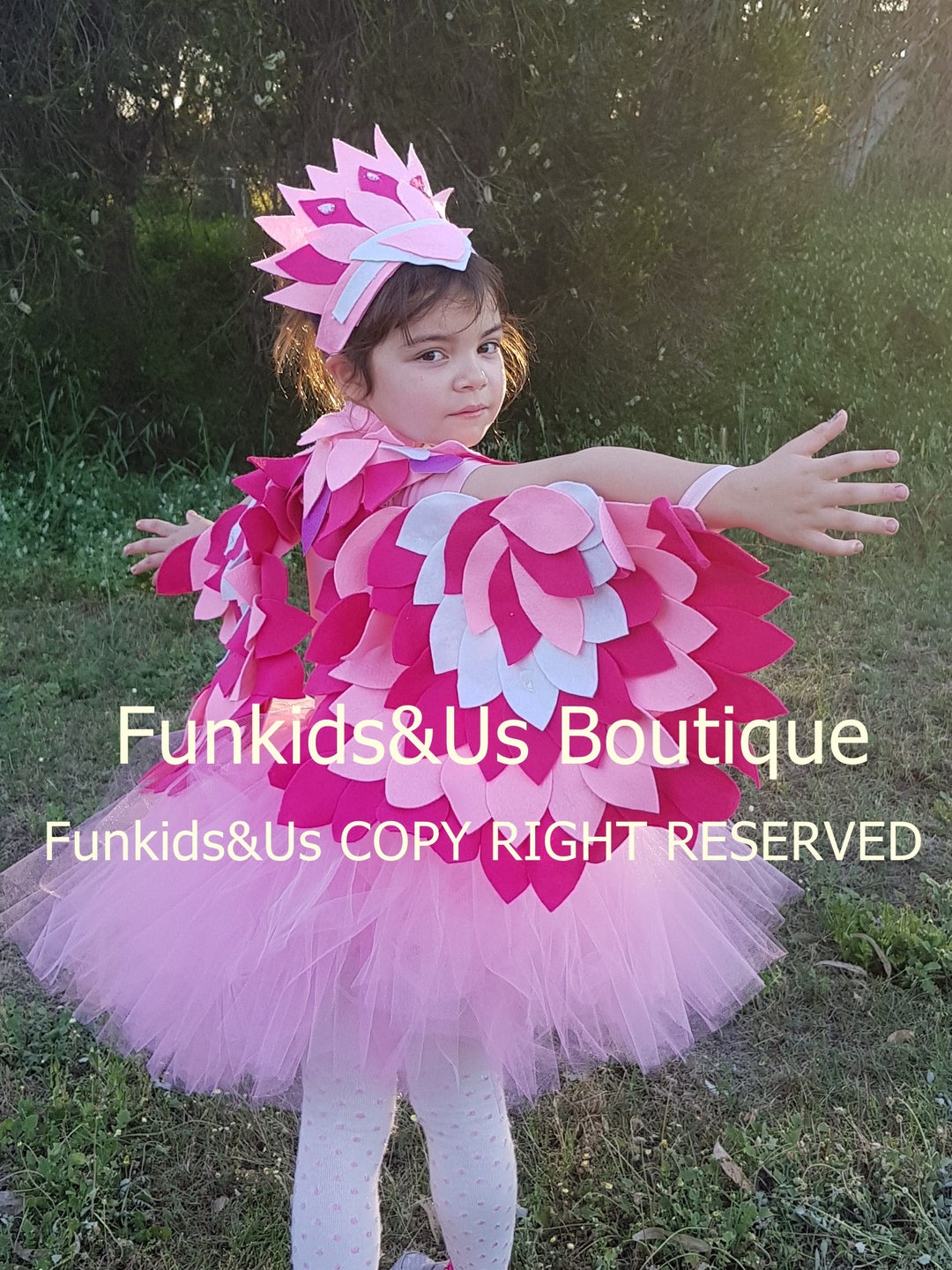 Flamingo Bird Wings, Pinkalicious Flamingo Wings, Pink Bird Costume ...