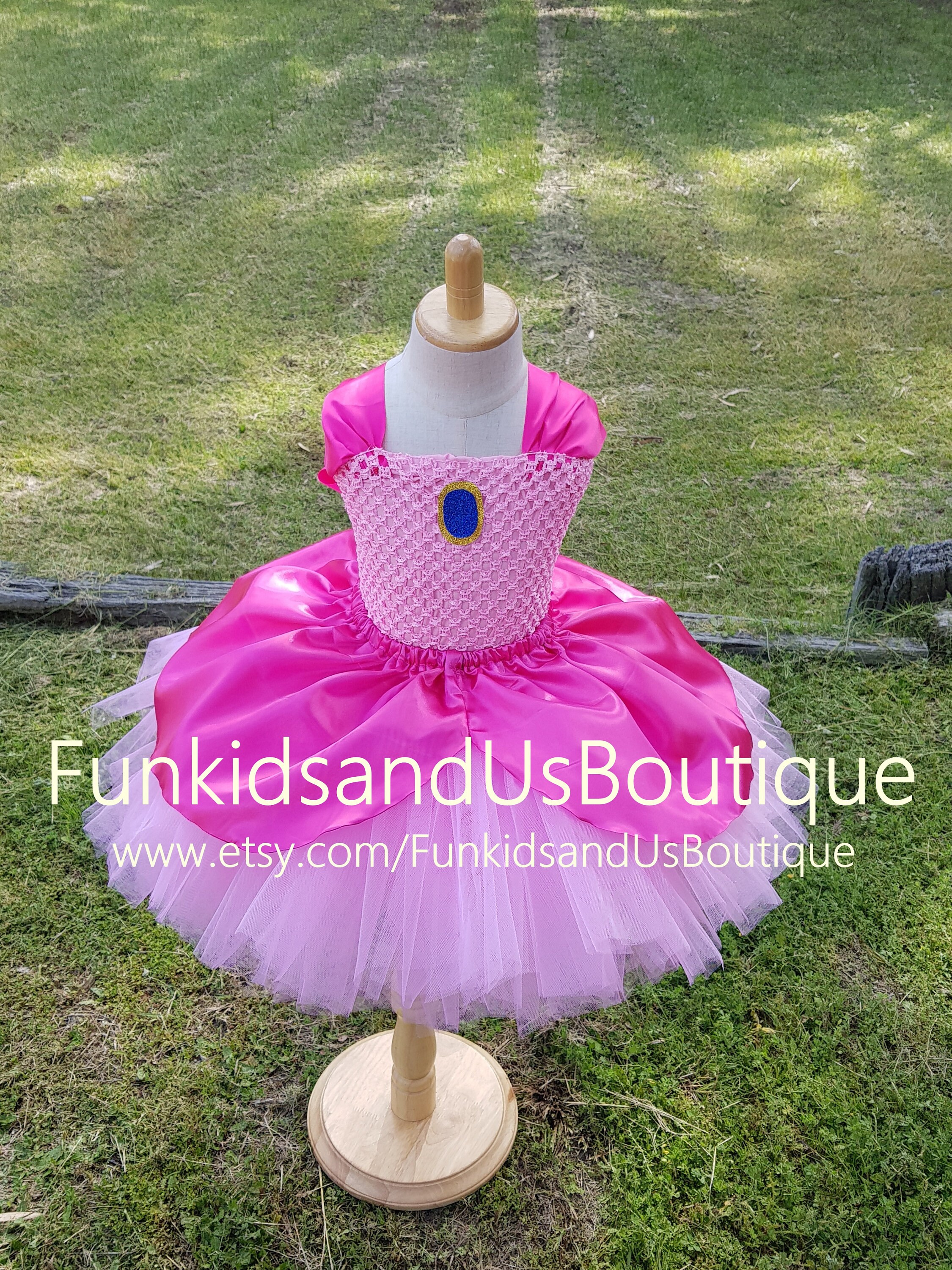 Princess Peach Tutu Costume