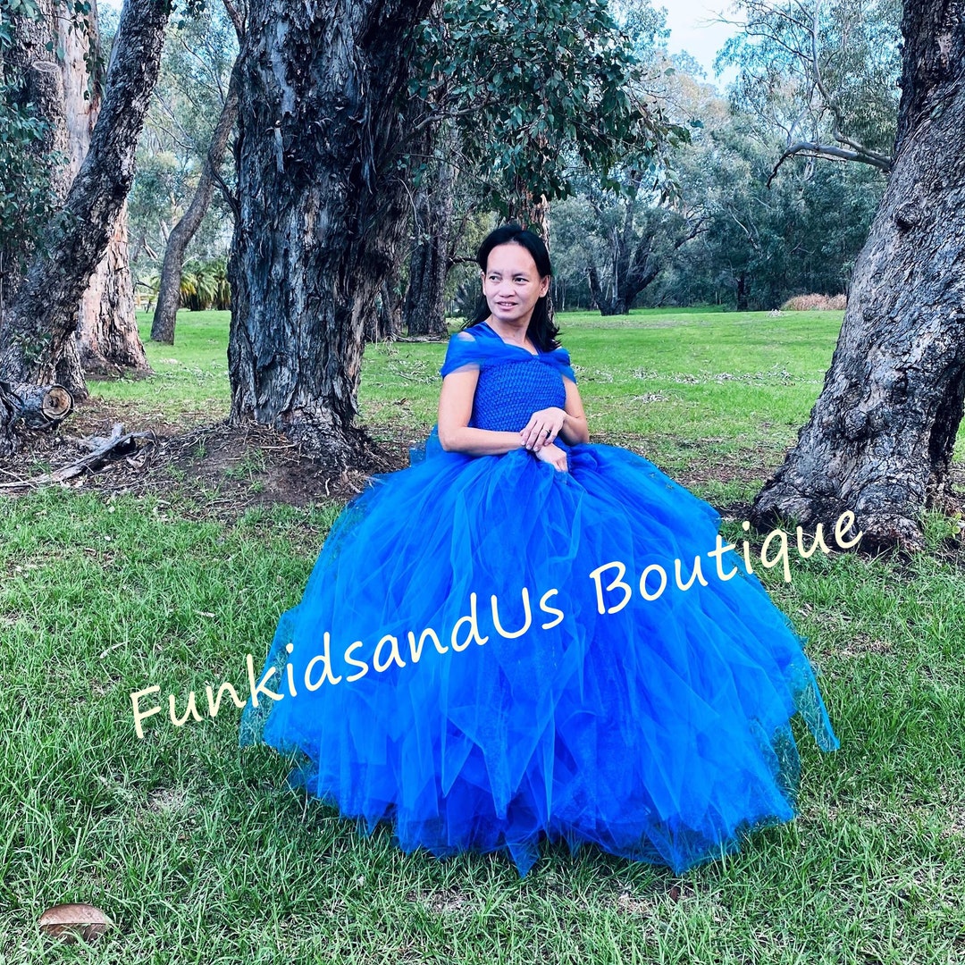 Royal Blue Adult Tutu Ball Gown Adult Tutu Princess Inspired Adult ...